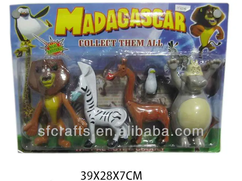 Plastic Madagascar Mini Doll Toys - Buy Madagascar Doll,Madagascar Doll ...