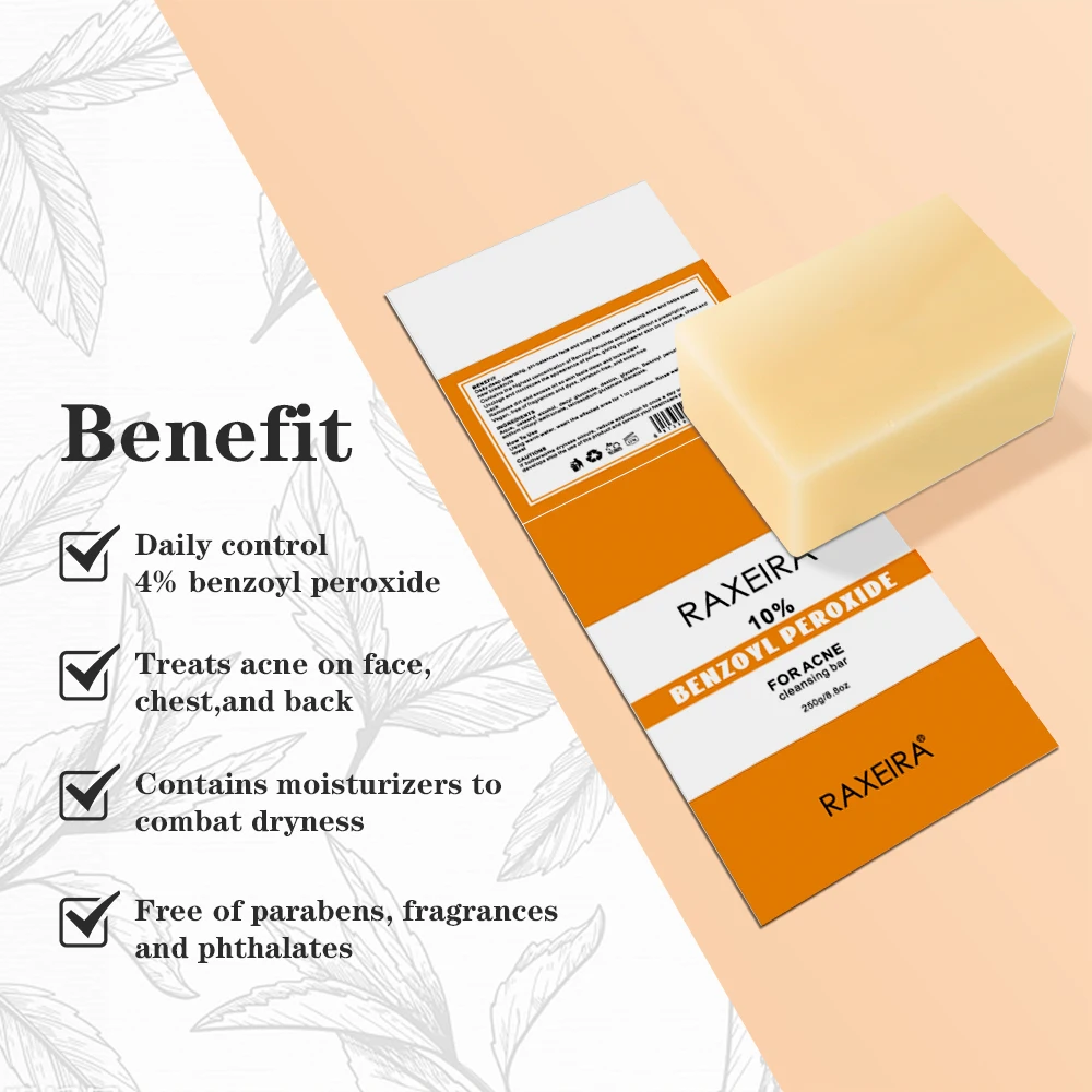 Wholesale Benzoyl Peroxide Powder Acne Soap - Deep Cleansing