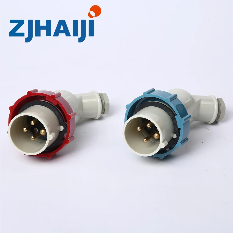 IMPA 792754 Offset Angle 3+earth AC380-415V P12-3B Red Marine ...