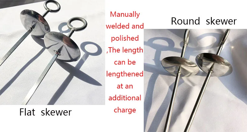 Stainless Steel BBQ Skewer Espetada Stand - Nando's Chicken Kebab