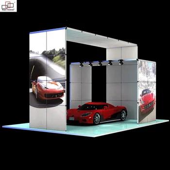 Fair Booth Design Car Show Equipment Custom-made Aluminium Fabric ...