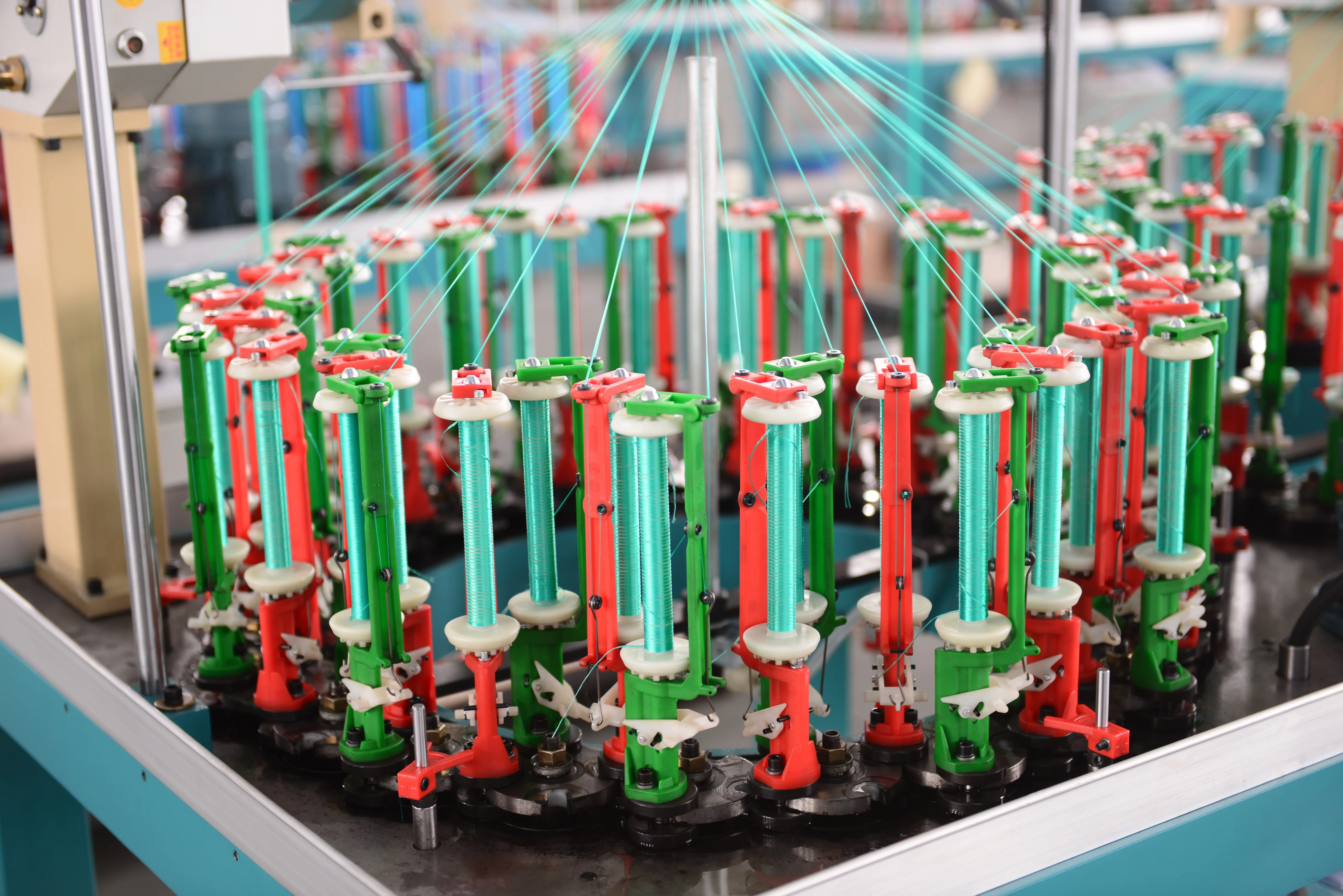 40 Spindles Advanced Types Chinese Knot Cord Making Machine Braided ...