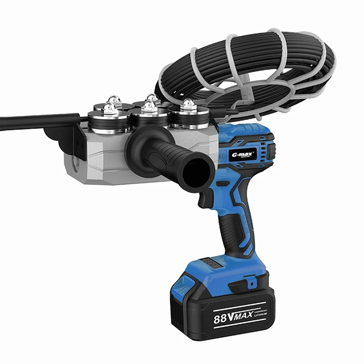 G-max Electric Wire Threading Machine Electric Cable Lead Pipe Wearer ...