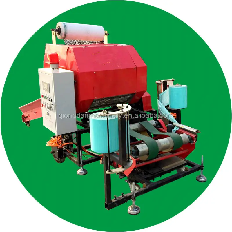 Automatic Round Silage Baler And Wrapper Machine Corn Silage Baler ...