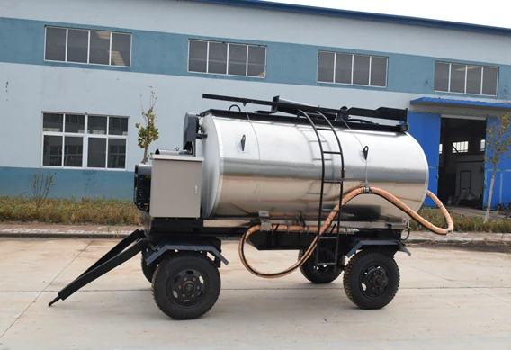 3000L Manual Bitumen Sprayer Trailer - Efficient Asphalt Distributor