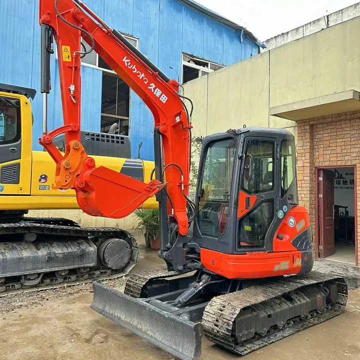 The Second-hand Refurbished Crawler Hydraulic 5-ton Mini Excavator ...