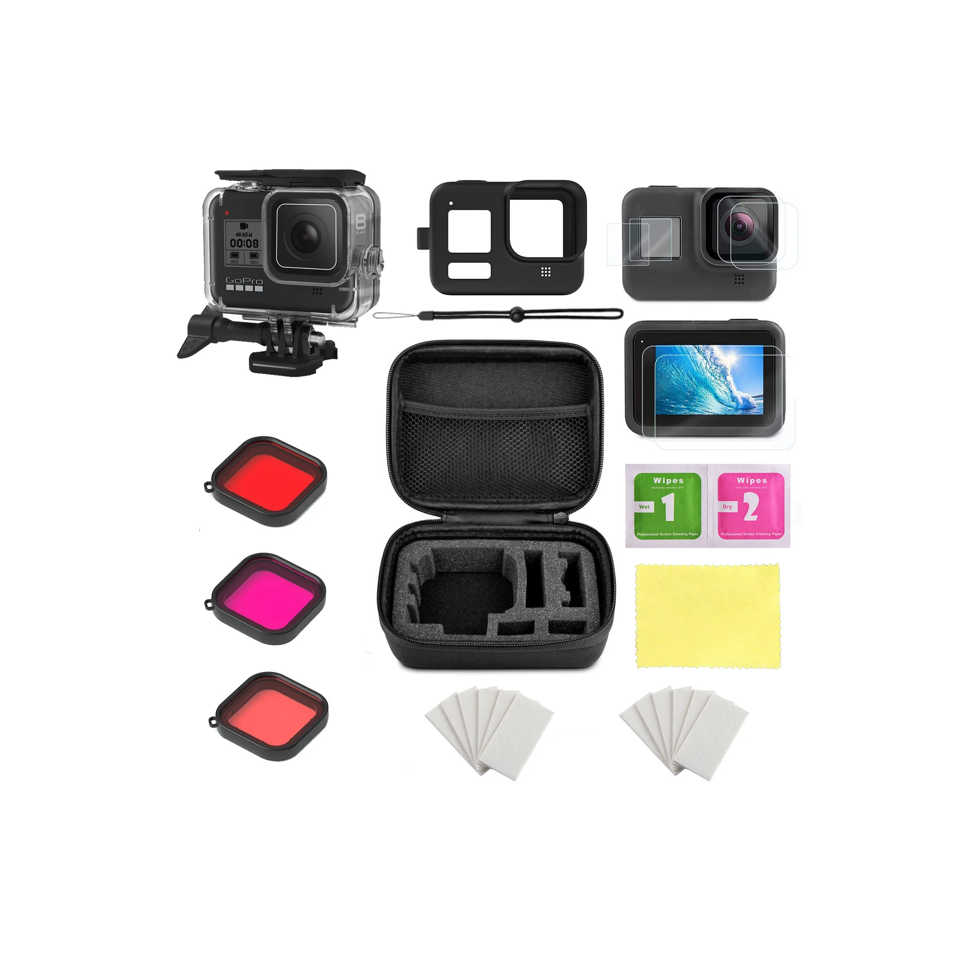 Hot Selling Gopro 8 Accessories Set For Go Pro Hero Accessories Gopros ...