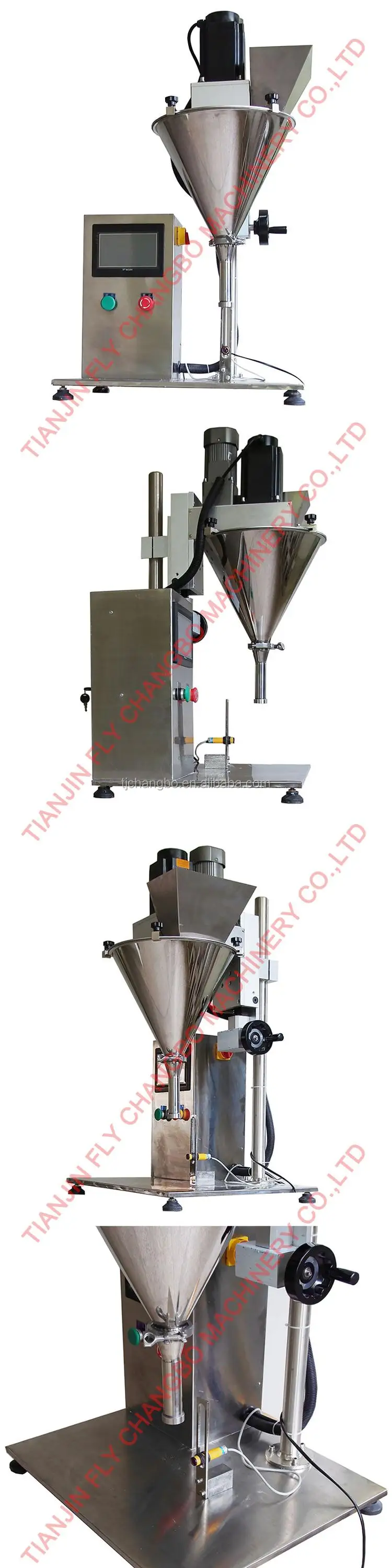 Semi Automatic Table Top Powder Filling Machine - Easy & Efficient