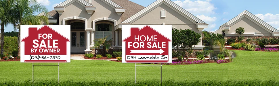 Custom Advertisement Corflute Yard Sign Plastic Open House Signs ...