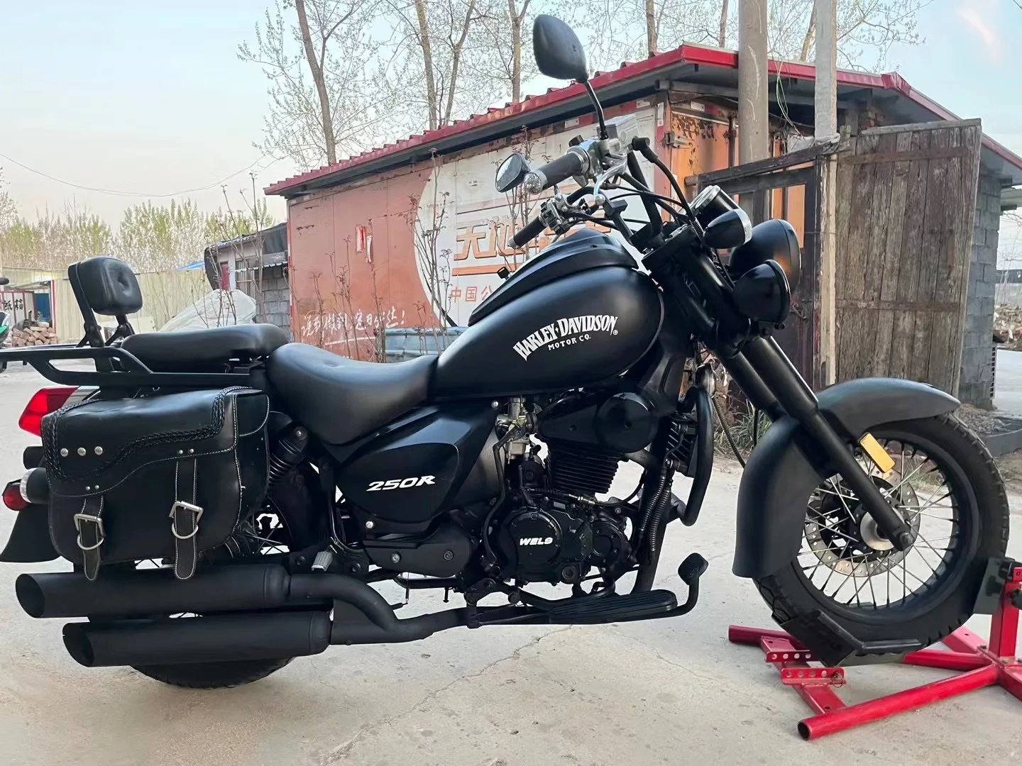 Prince EFI 250CC Retro Motorcycle - Heavy Cruise Fuel Car