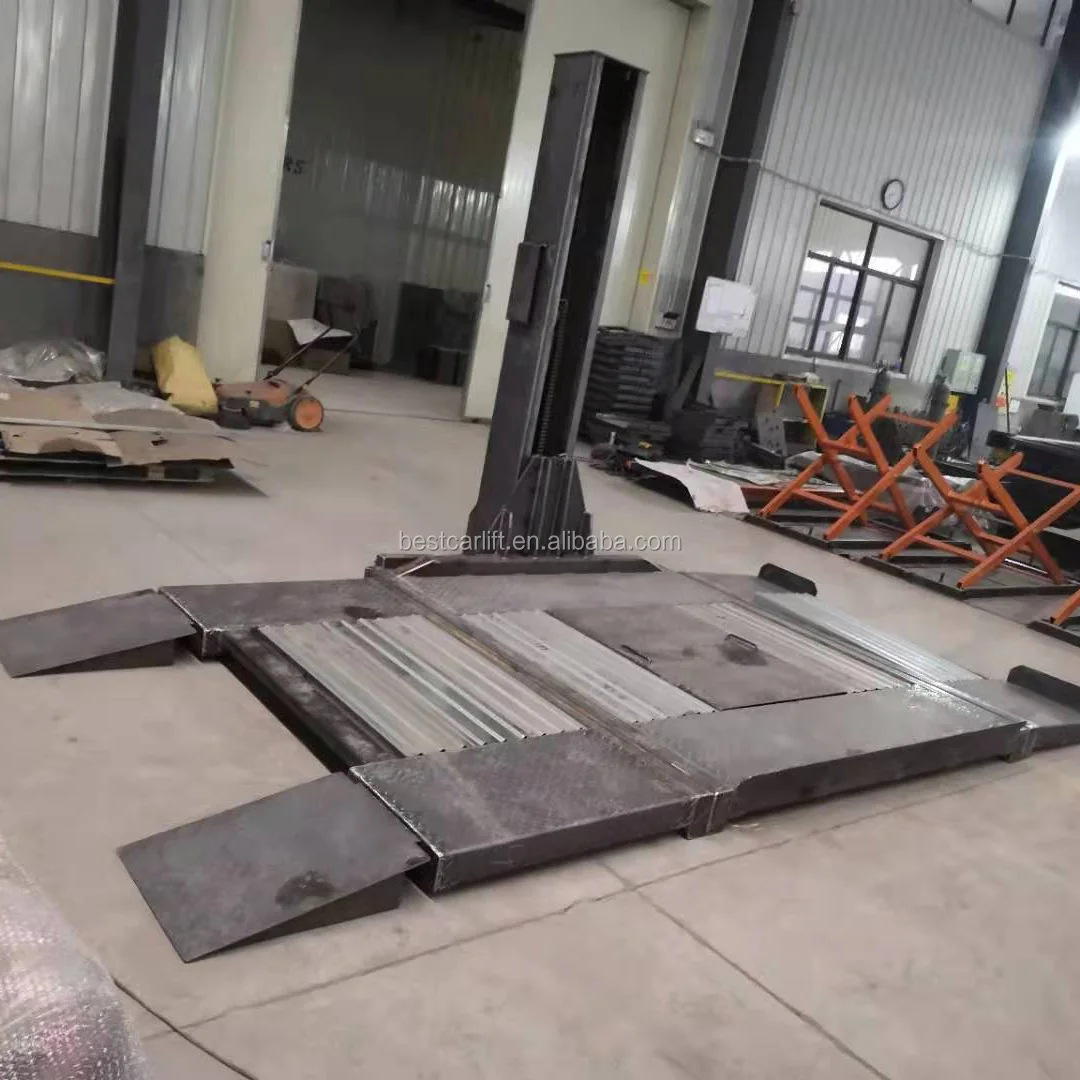 2 Level Single Post Hydraulic Car Parking Lift - Low Price