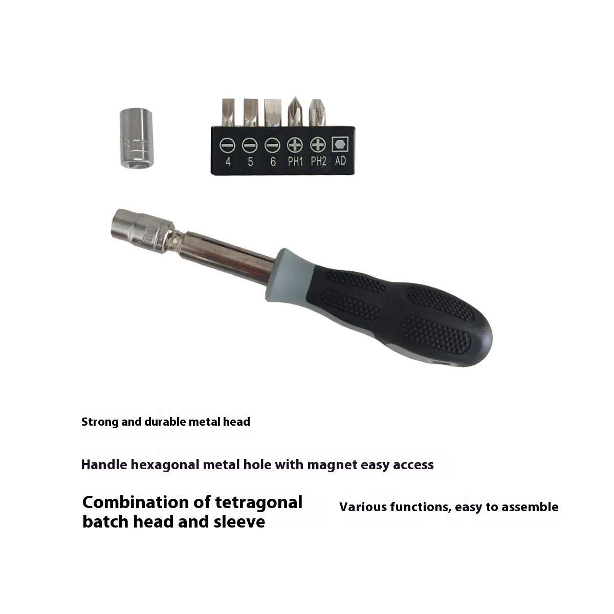 Creative Outdoor Camping ABS Material Practical Hardware Tool Set ...