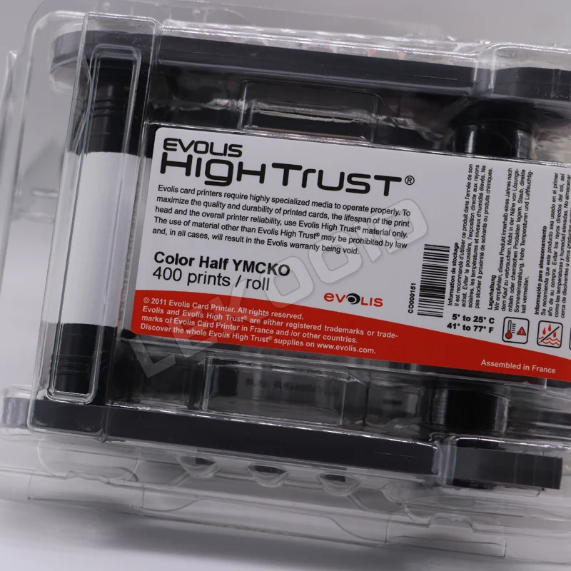 Evolis Primacy Ribbon R5h004naa,Half Panel Color Ribbon - Buy Evolis ...