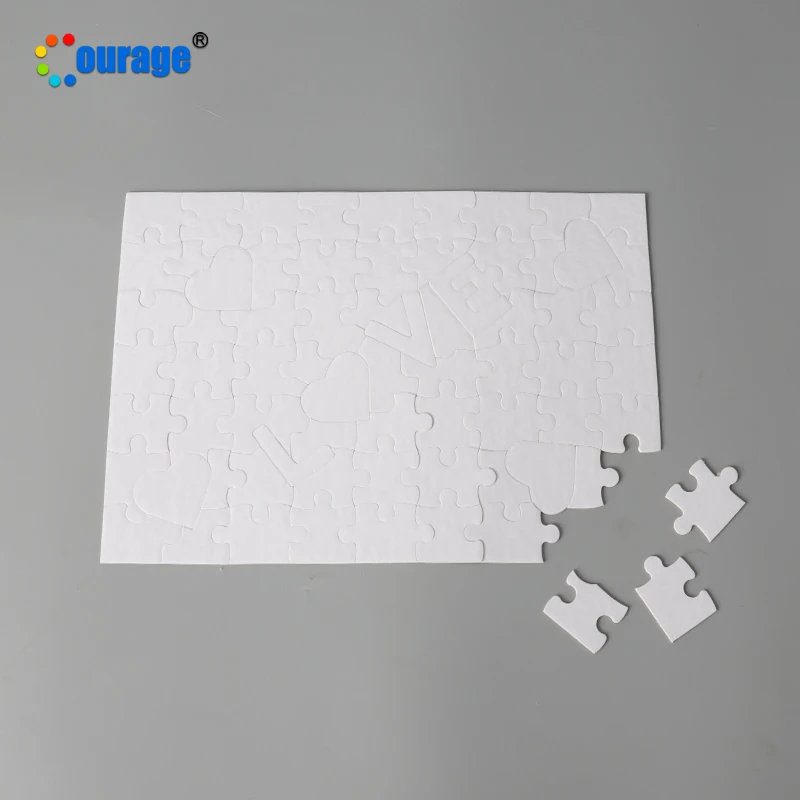 A5 Mini Size Paper Cardboard Sublimation Blank Jigsaw Puzzle - Buy ...
