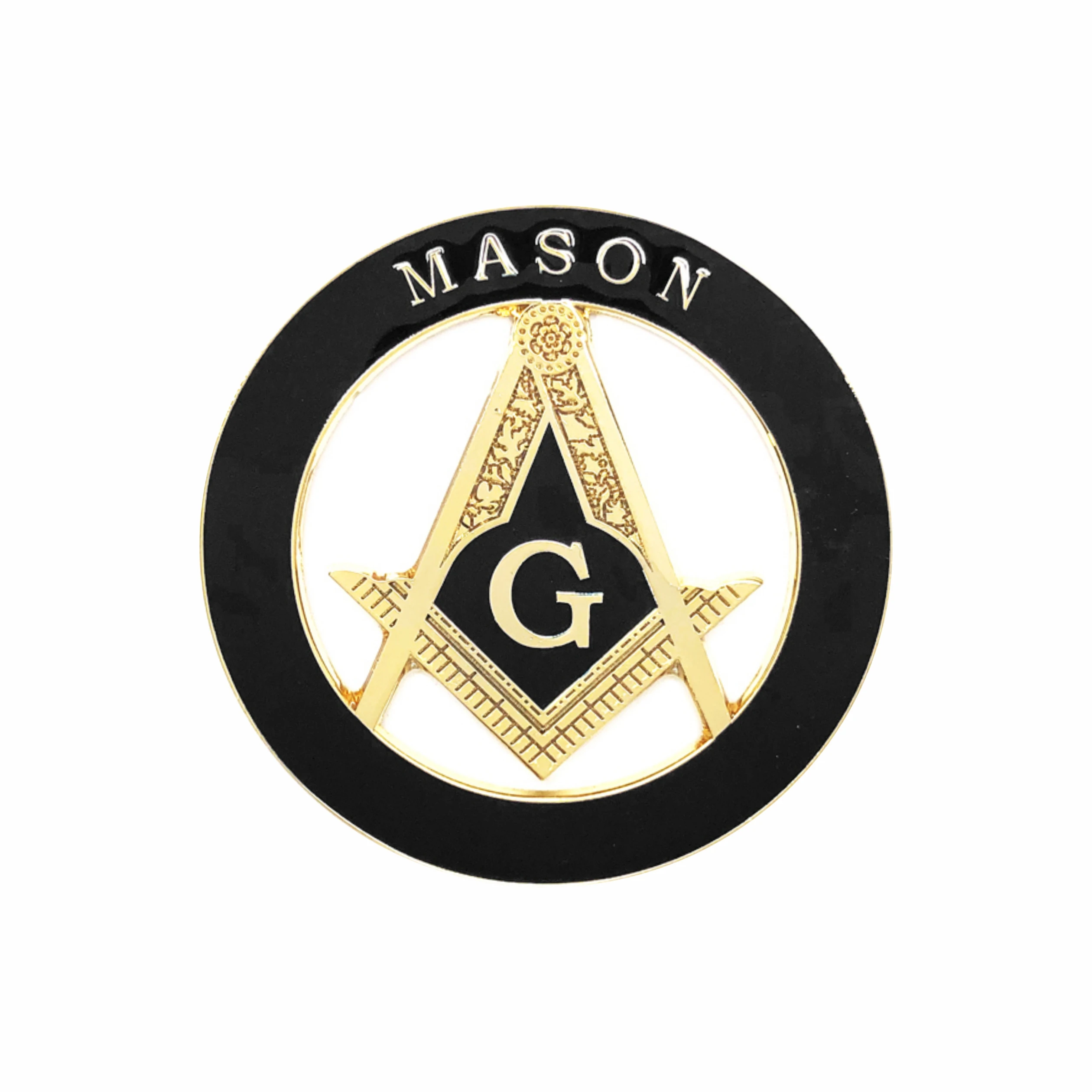 Mason Auto Emblem Masonic Car Badges With Adhesive Backing - Buy Car ...
