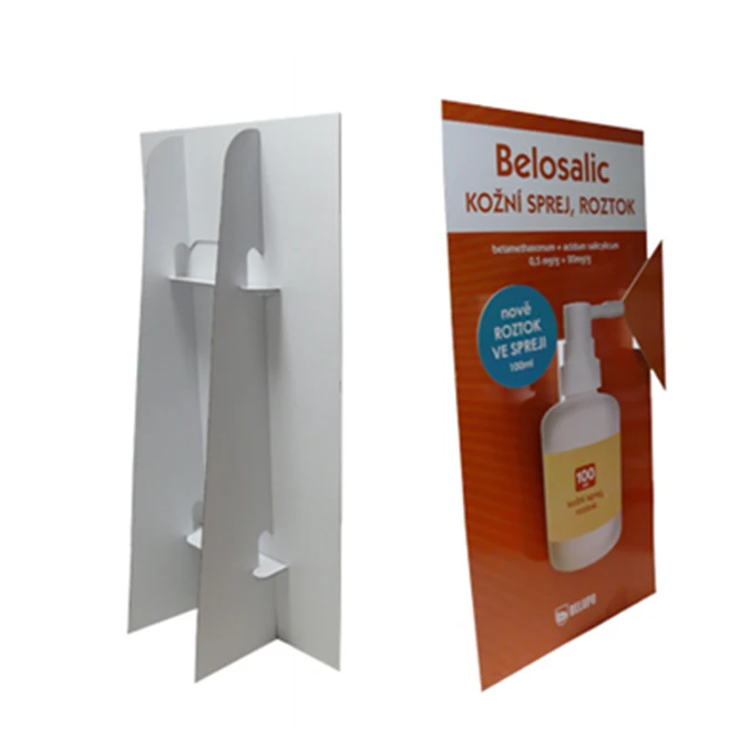 Paperboard Pop Retail Standee Display Stand Folding Totem Display Fancy ...