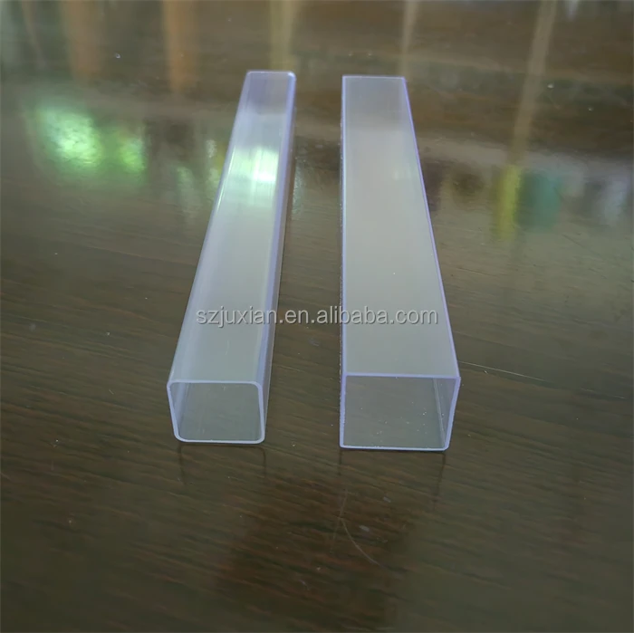 Manufacturer Supply Plastic Tubular Hollow White Tubing Pvc Square Pipe ...