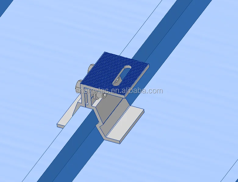S5 Solar Panel Mounting Clamps - Durable & Easy Install