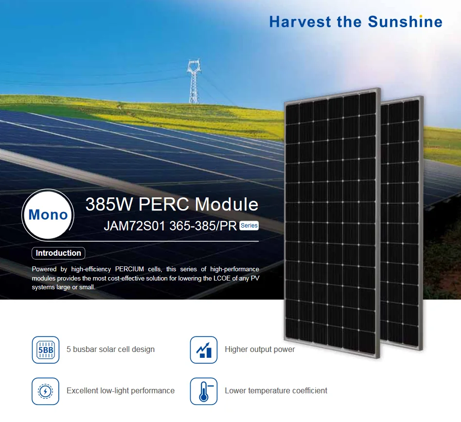 72 Cell JA Solar Panels - Efficient Power for Your Needs