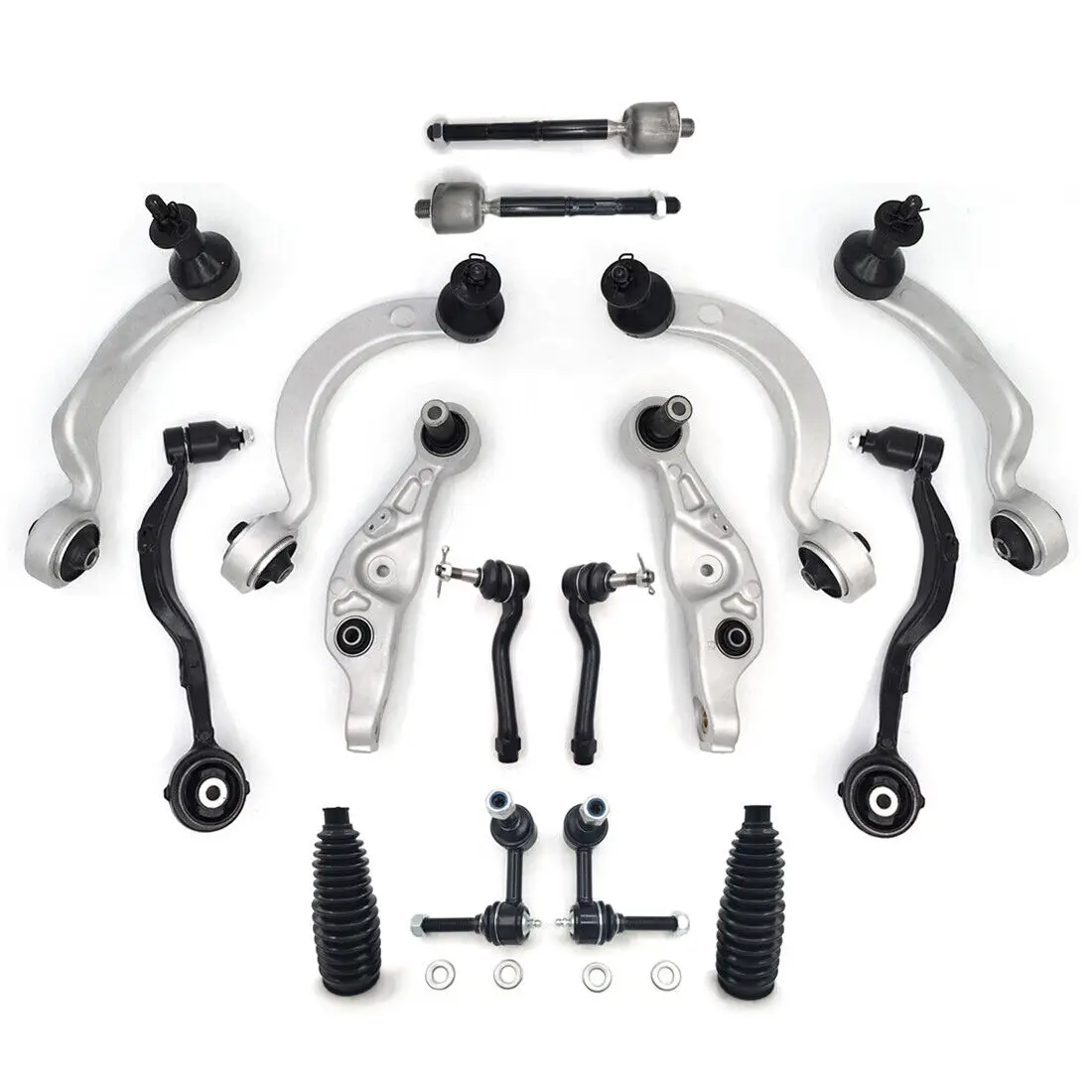 Glosok Front Upper Lower Control Arm Set For Lexus Ls460 Ls600 Rwd 07 ...