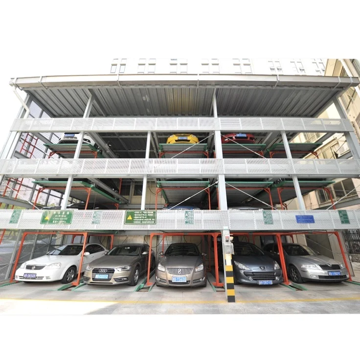 Multi-storey Mechanized Car Park System, Puzzle Smart Parking System ...