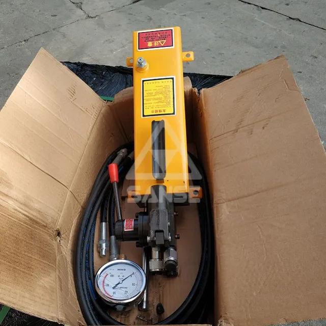 70T 100T Portable Manual Track Pin Press Machine - Sanse Machinery