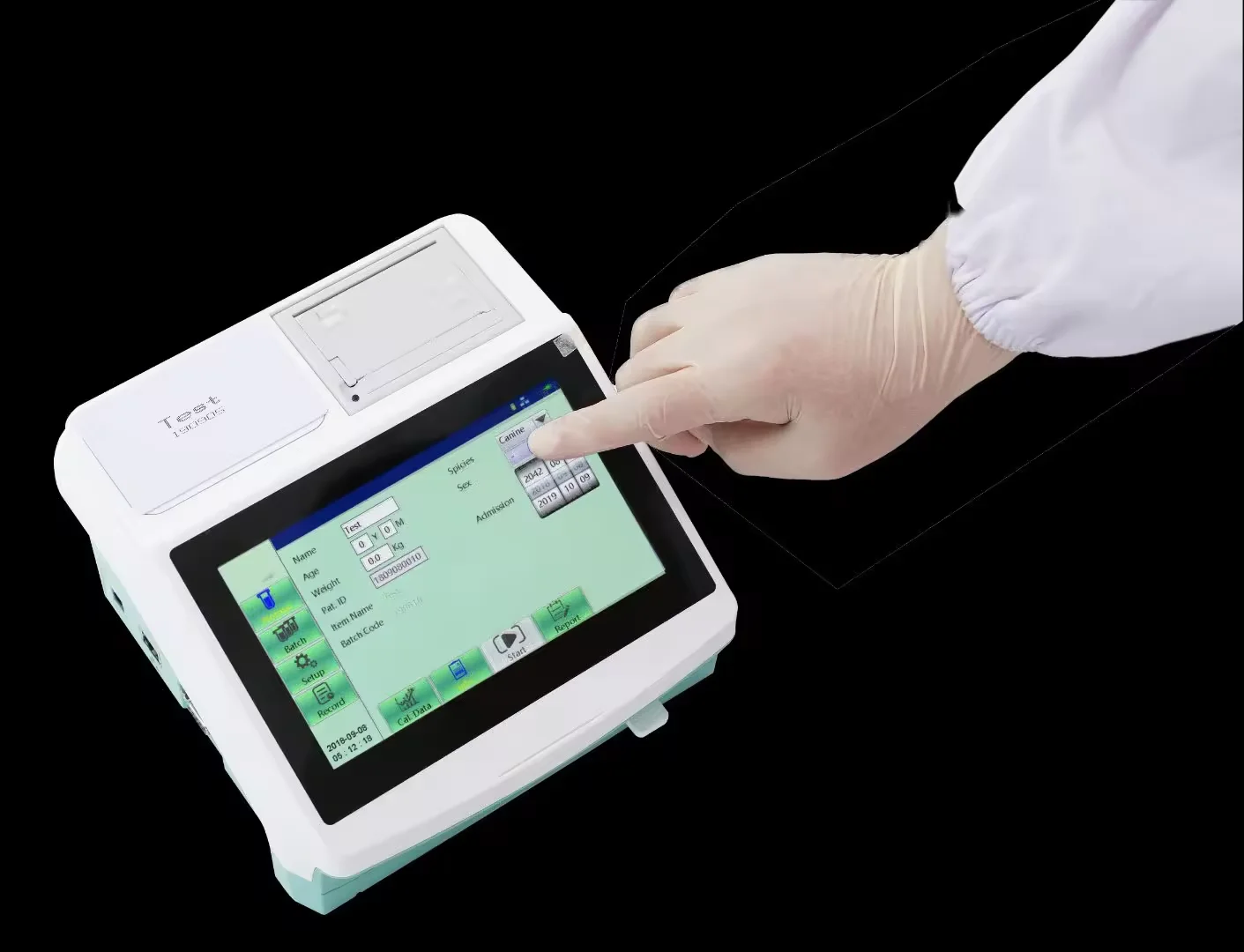 Multi-language Vet Immunoassay Analyzer Progesterone Dog Test Machine ...