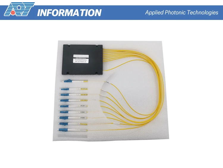 Lead-edge Technologies 8 Channel Dwdm Mux Fiber Optic Cwdm Mux Demux ...