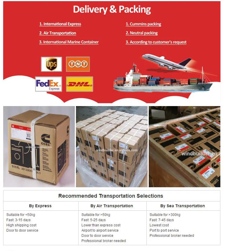 Genuine Cummins 4bt 6bt 6ct K19 K38 K50 Qsm11 Nta855 Fuel Injection ...