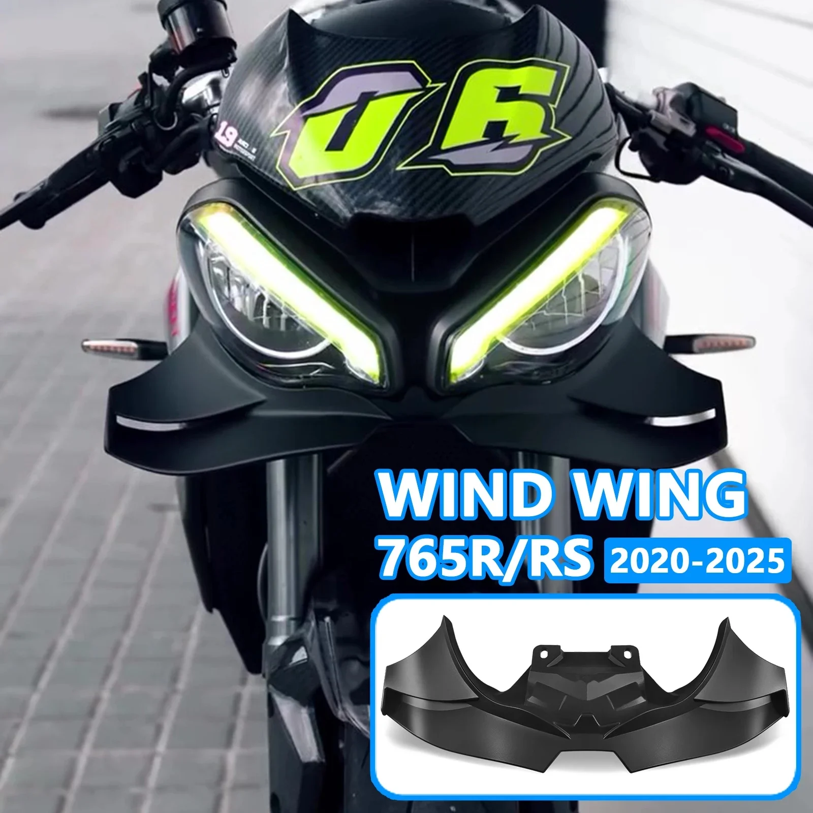 2020-2025 for Triumph for Street Triple 765RS 765 R RS Front Winglet ...