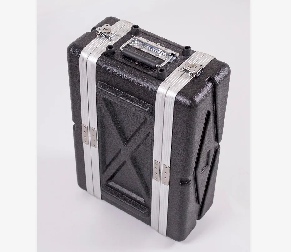 Abs 17" Rack Mountable Shallow Transport Flight Cases Stackable Abs ...