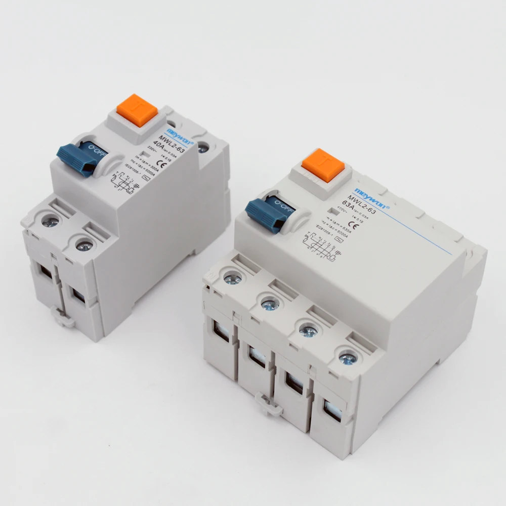 Electro Magnetic Type Rccb Residual Current Operated Circuit Type Ac ...