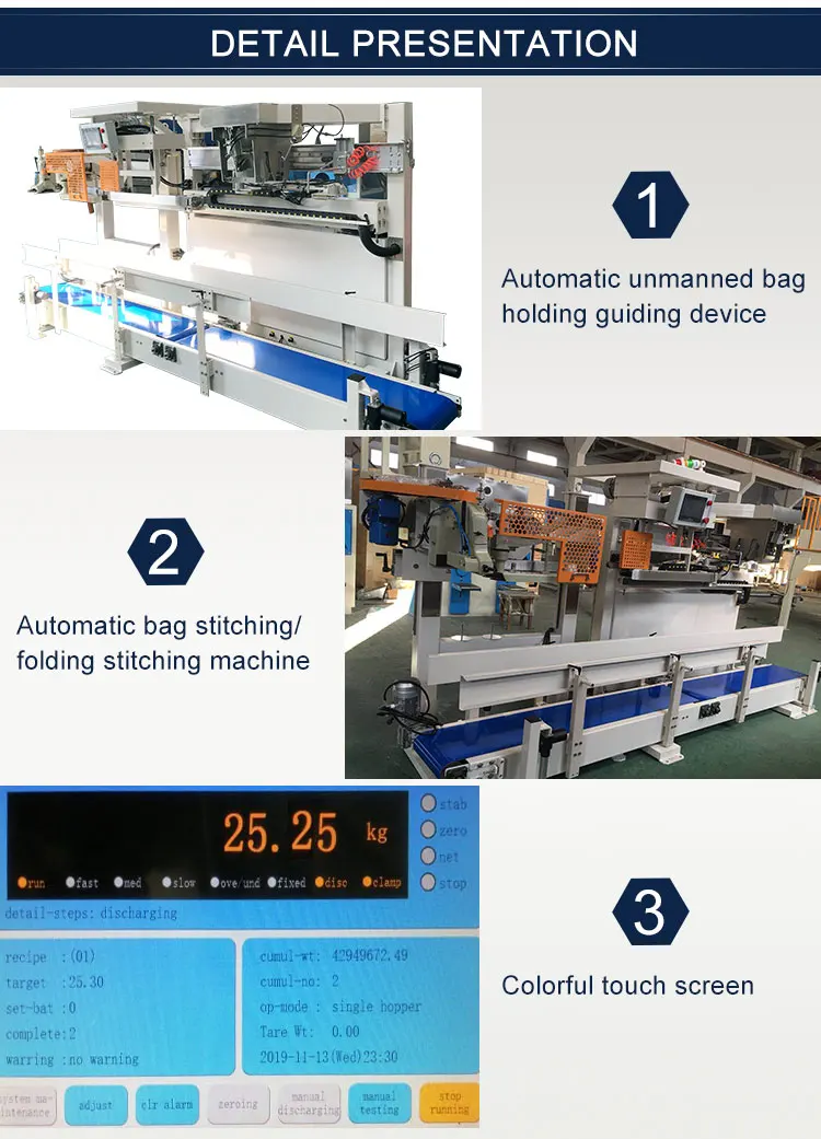 25kg Weighing Bagging Cold Mix Asphalt Packing Machine