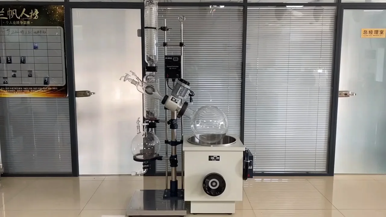 Roto Vap Continuous Distillation Lab Equipment Evaporator Coil Electric ...