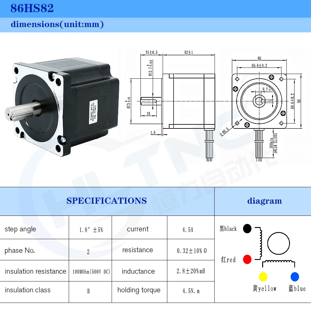Stepper Motor Nema 23 Nema 17 Nema 34 Low Noise Stepper Machine Controller Motor Micro Stepper ...