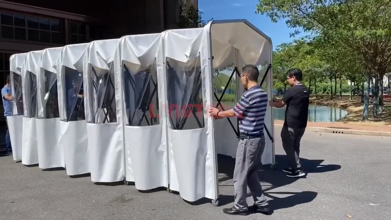 Push Pull Retractable Tent Tent With Wheel For Carport,Tunnel - Buy ...