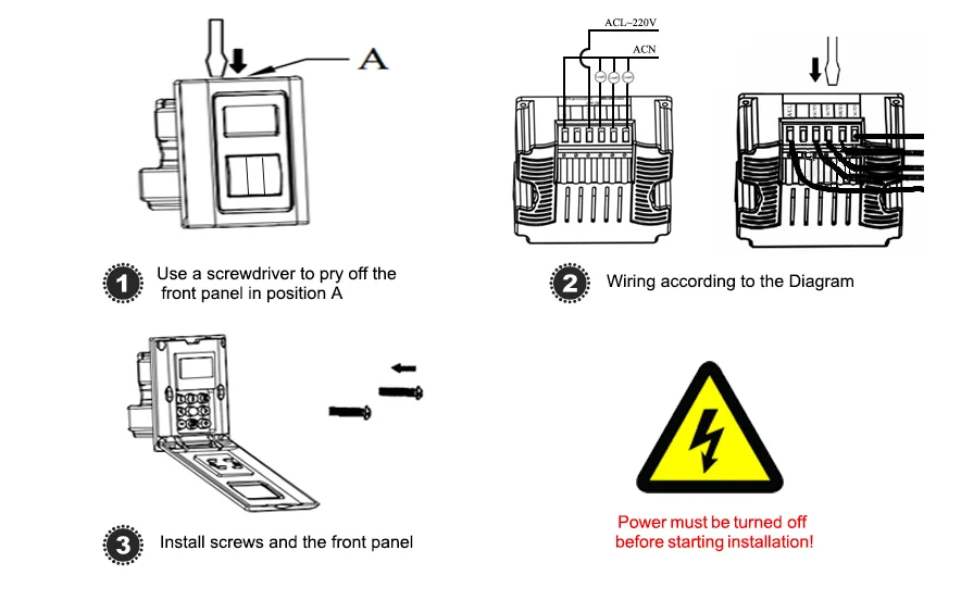 Daily Multiple Period Settings Timer Switch 3 Loads - Buy Timer Wall ...