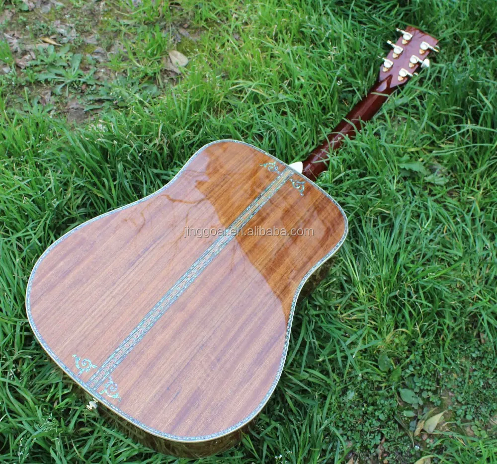 41 Inch KOA Wood Acoustic Guitar - Professional Performance