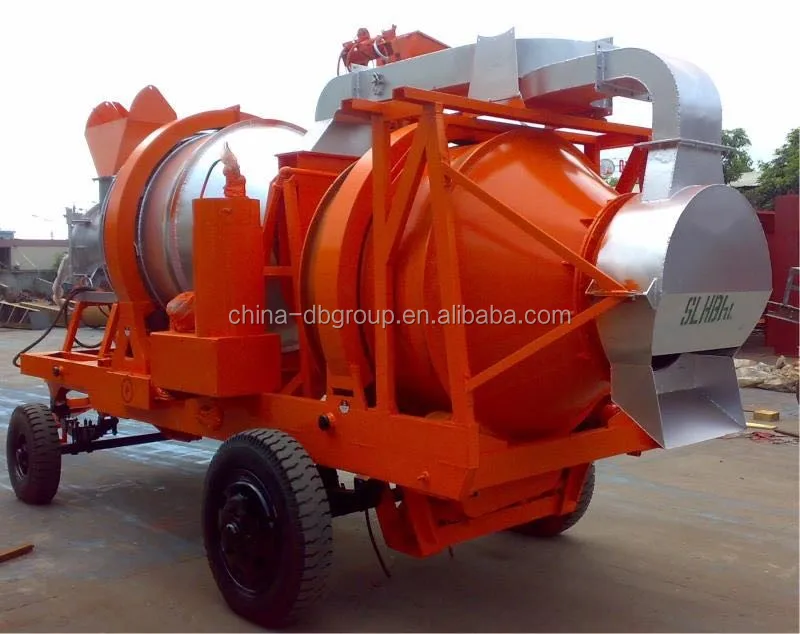 Mini Portable Cold Asphalt Mixer - 10t/h Asphalt Plant