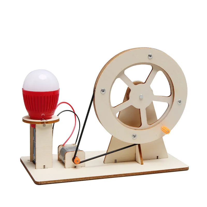 Science Experiment Hand Crank Generator DIY Material Package