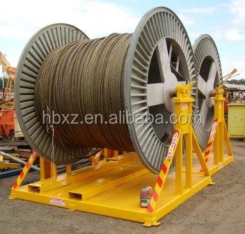 Cable Drum Lifting Jack - Heavy Load Hydraulic Equipment