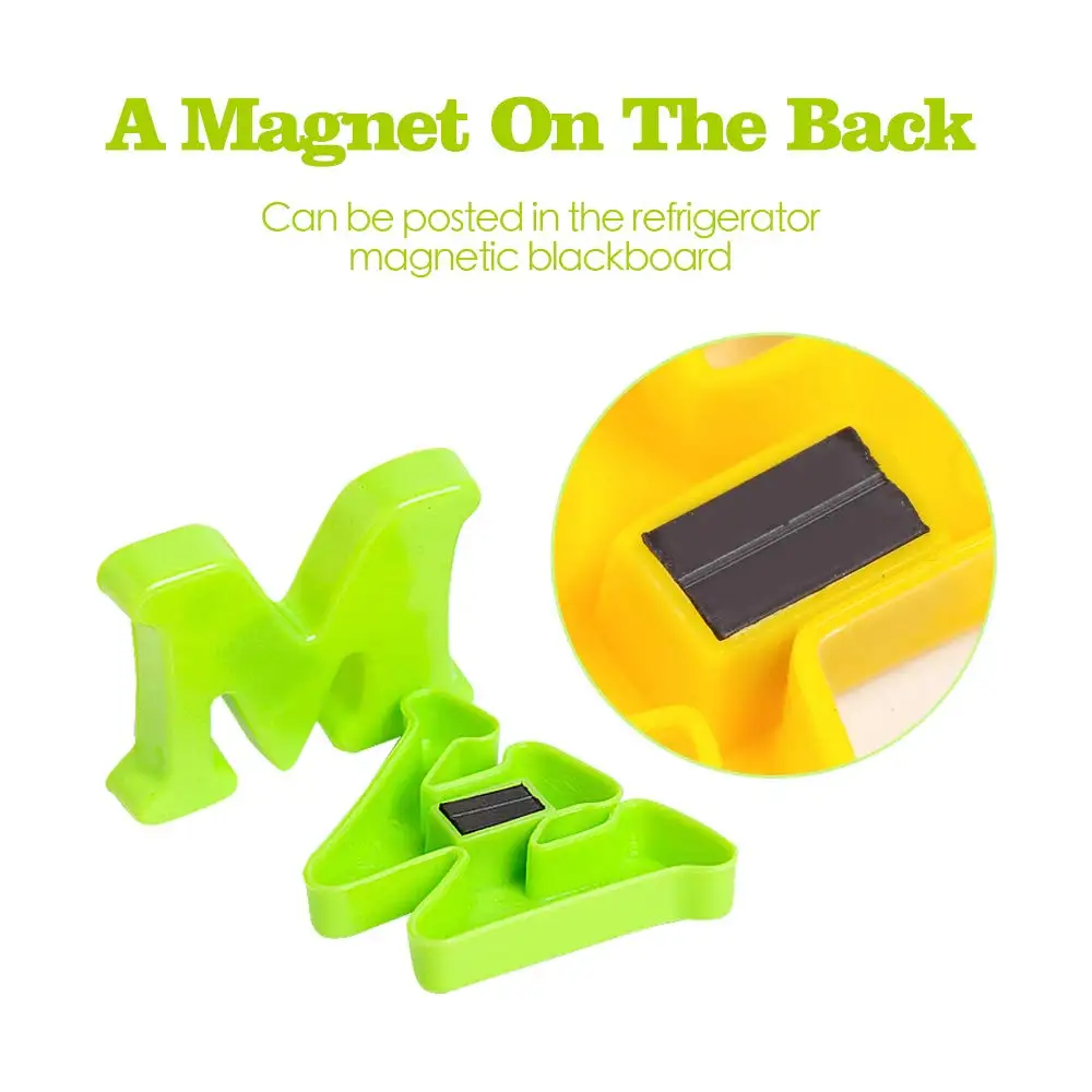 Magnetic Alphabet Magnets Letters And Numbers Toy Abc 123 Fridge ...