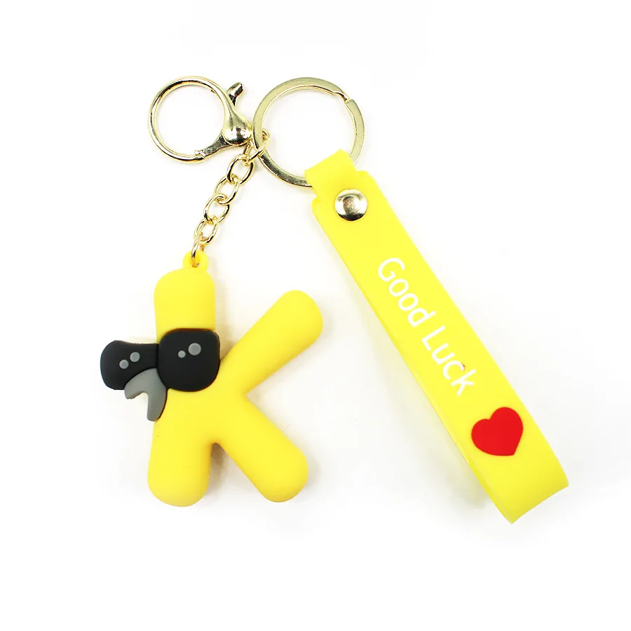 26 Alphabet Legend Keychain Alphabet Lore English Alphabet Pendant ...