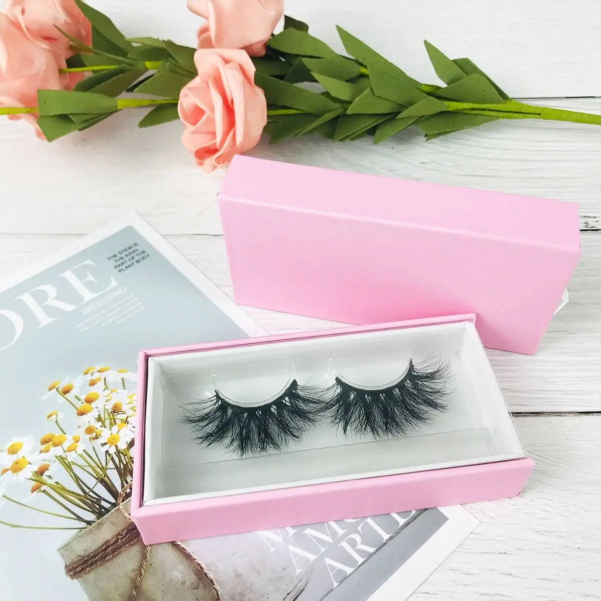 Customized Private Logo Eyelash Case Bulk Lash Box Packaging for ...