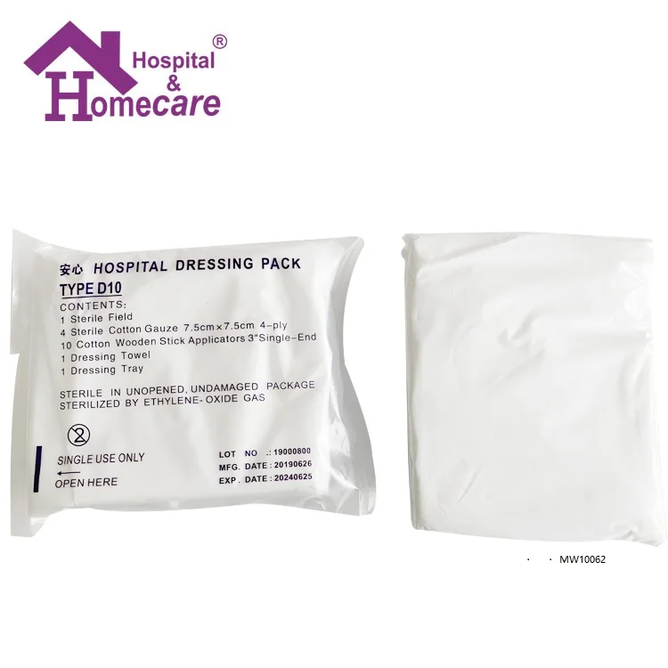 Disposable Basic Dressing Pack Wound Dressing Surgical Kit - Buy ...