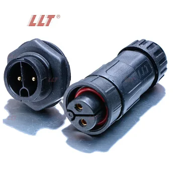Quick Connect Waterproof Male Panel Mounted Female Connector With ...