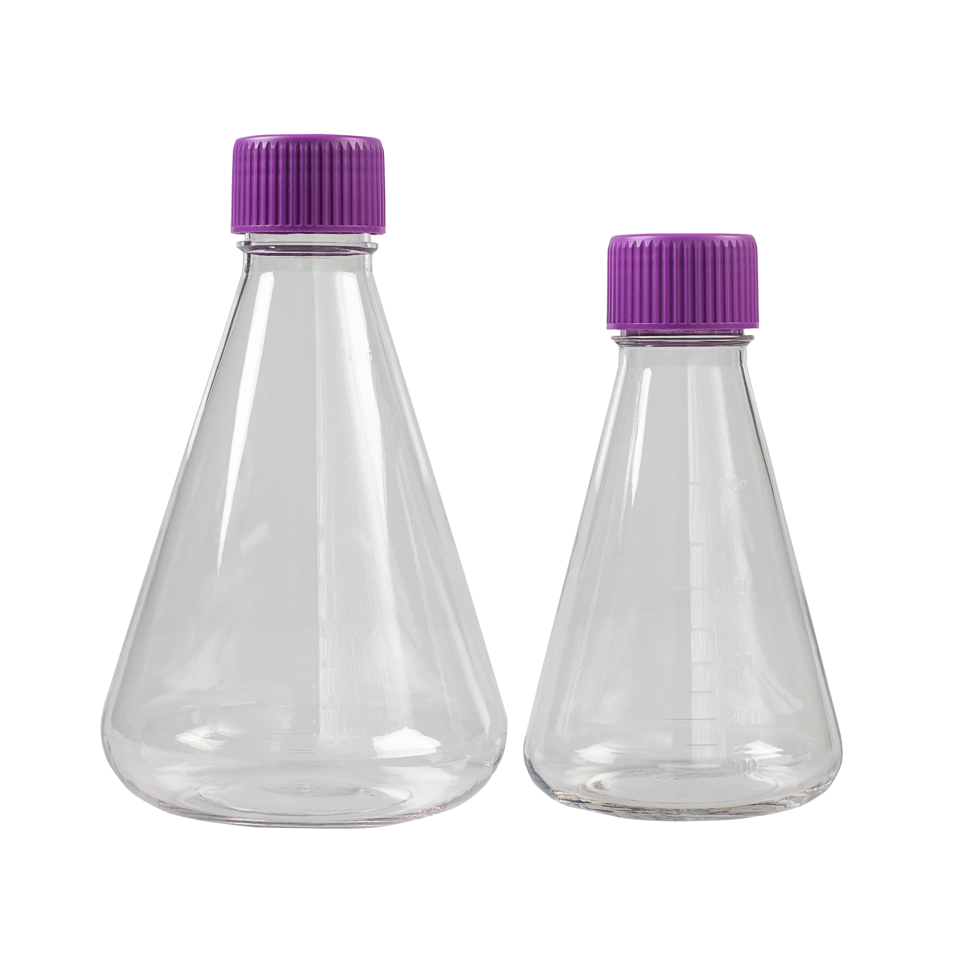 Bioland Disposable Sterile Erlenmeyer Flask Lab Plastic Bottle Filter ...