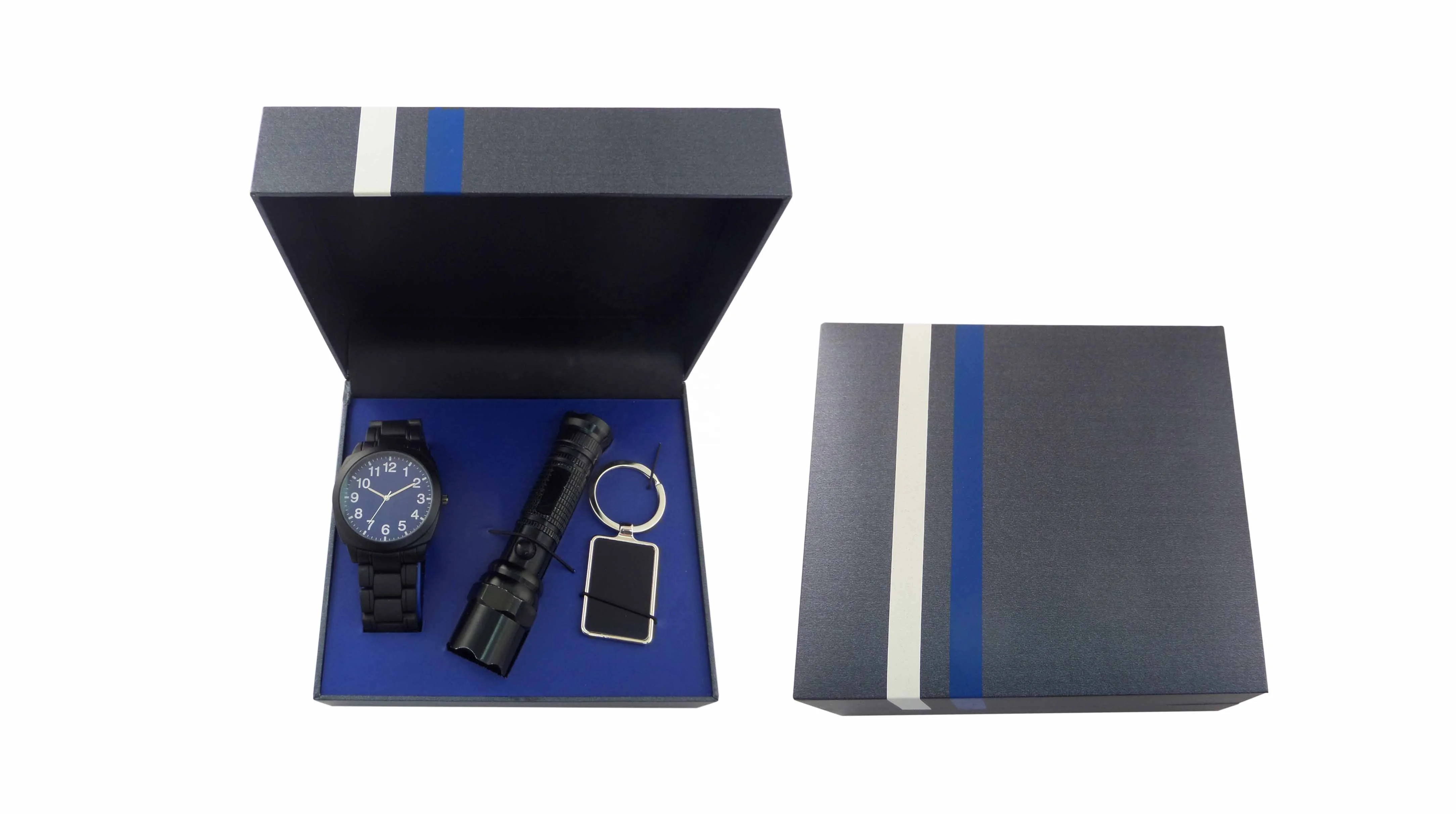 Luxury Men's Birthday Gift Set Wallet Belt Watch Father's Day Christmas ...