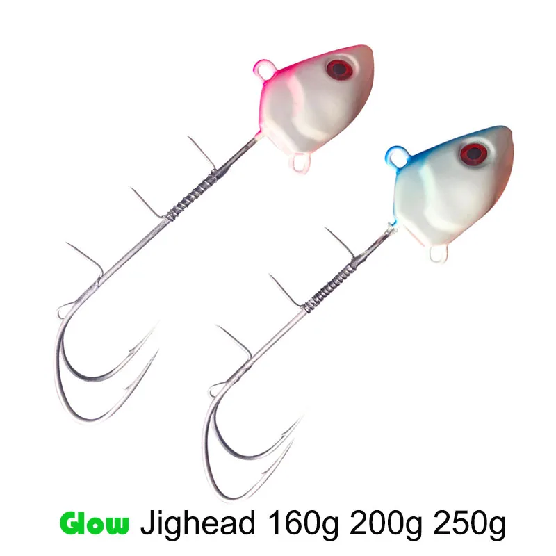Obession 69# Jig Head Hairtail Hook - Luminous Deep Sea Lure