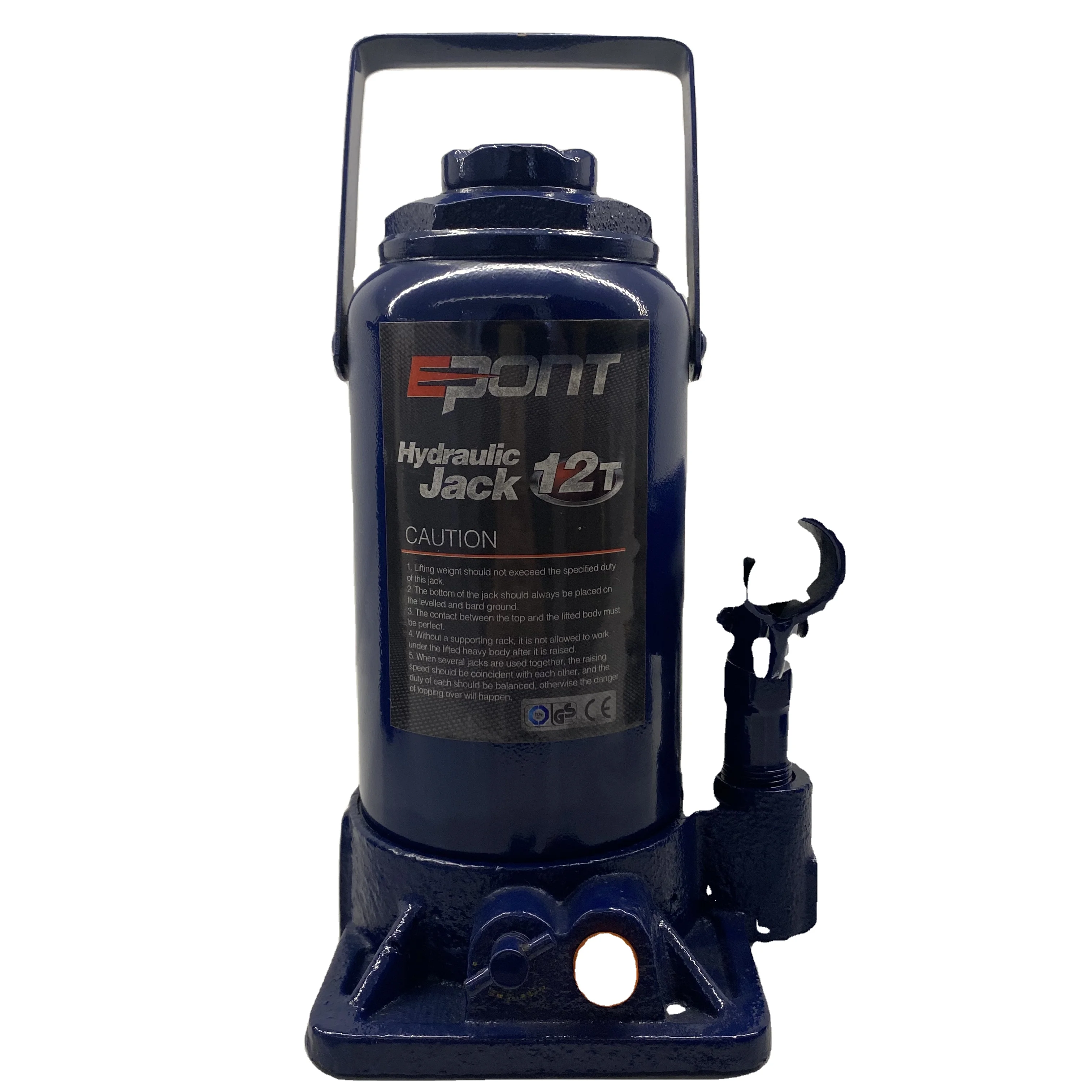 12 Ton Hydraulic Bottle Jack Standard Jack - Buy Hydraulic Jack Car ...